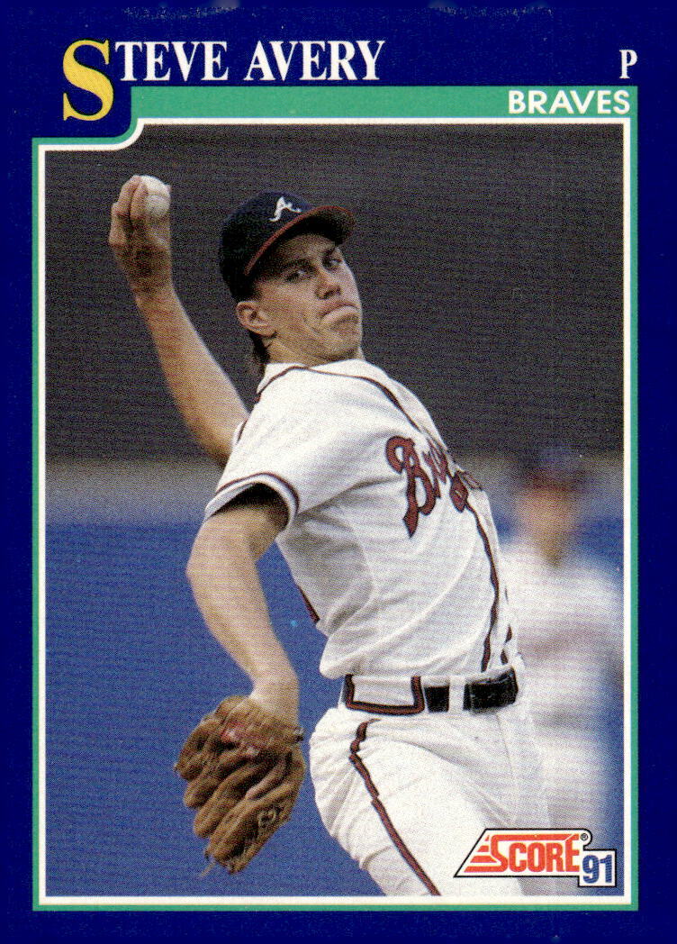 1991 Score #80 Steve Avery | eBay