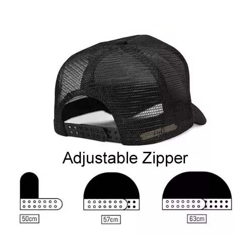 THE DOORS - JIM MORRISON - Black and White TRUCKER Hat II - Cap - New ...