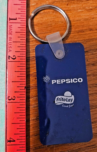 NEVER USED Blue Pepsico/Frito Lay employee give away keychain RARE | eBay