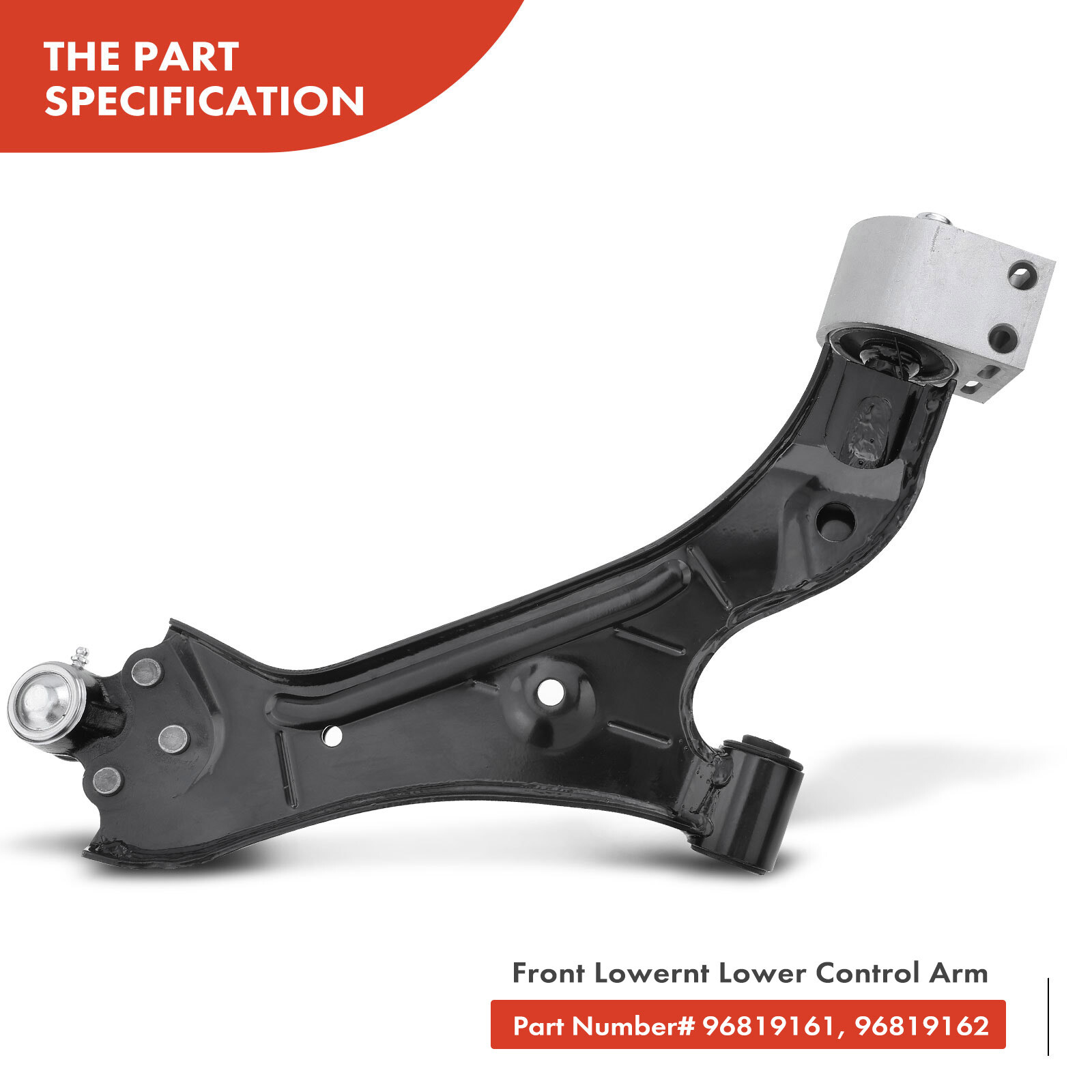 2x Track Control Arms Front Lower for Chevrolet Captiva Opel Vauxhall ...