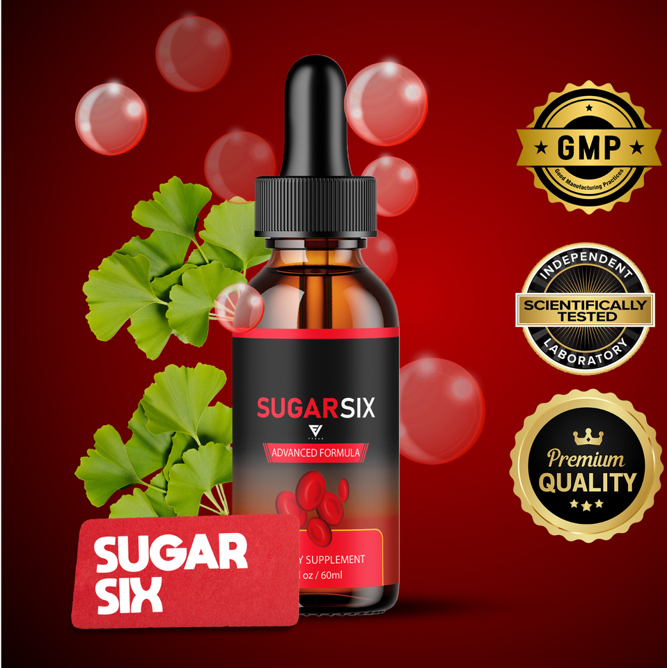 (5 Pack) Sugar Six Drops Formula SugarSix Supplement for Glycogen ...