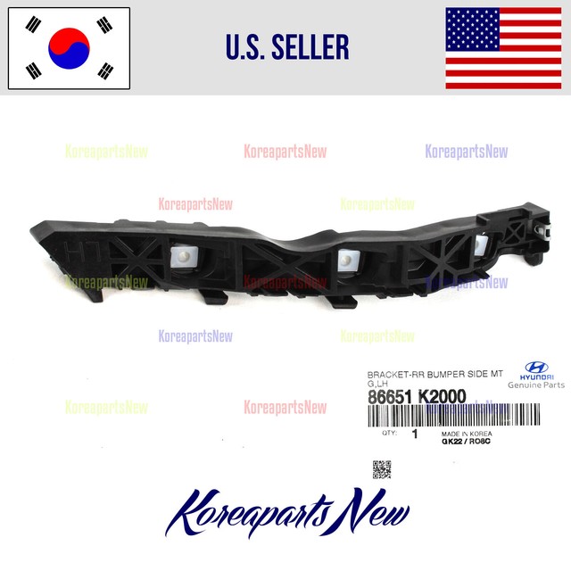 HYUNDAI OEM 20-21 Venue Bumper Components-Side Bracket Left 86651K2000 ...