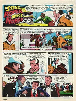 Steve Roper & Mike Nomad - full page color Sunday comic - January 14 ...