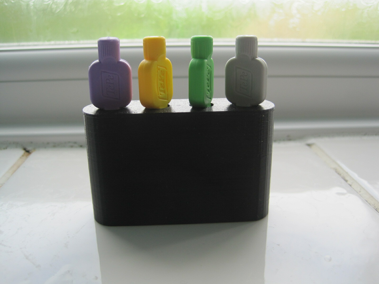 TEPE Interdental brush holder Stand for 4 Brushes | eBay UK