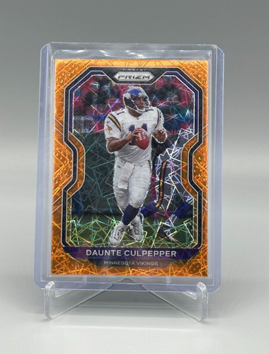 2020 Panini Prizm - Daunte Culpepper - Orange Laser #224 - Minnesota ...