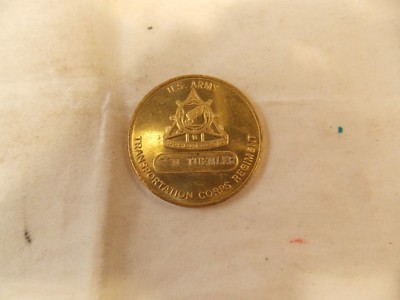 US Army Challenge Coin Transportation Corps Regiment, Ft Eustis, VA | eBay
