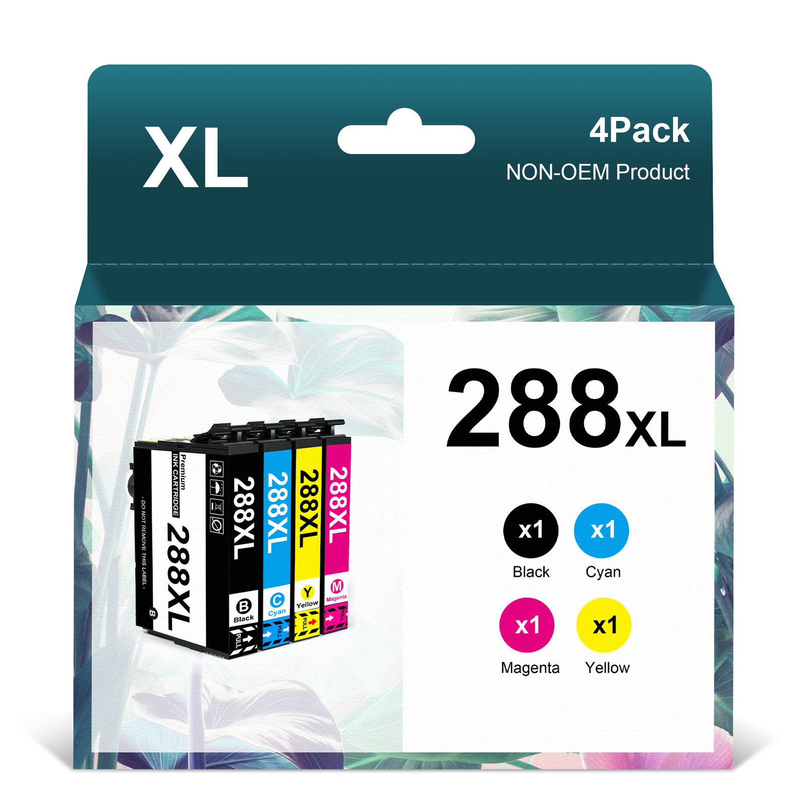 4PK 288XL Ink Cartridge for Epson Expression home XP-430 XP-440 XP-446 ...