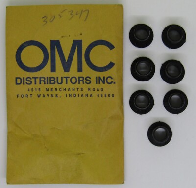 New OMC Outboard Marine Corp Boat OEM Bushing Part No. 305347 Sold ...