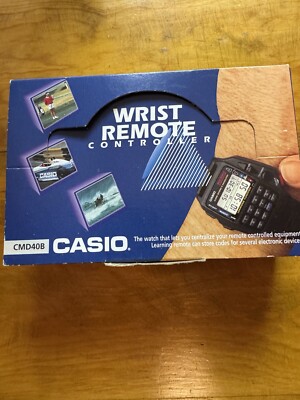 Vintage 1992 Casio CMD-40 Wrist Remote Controller watch NEW with ...