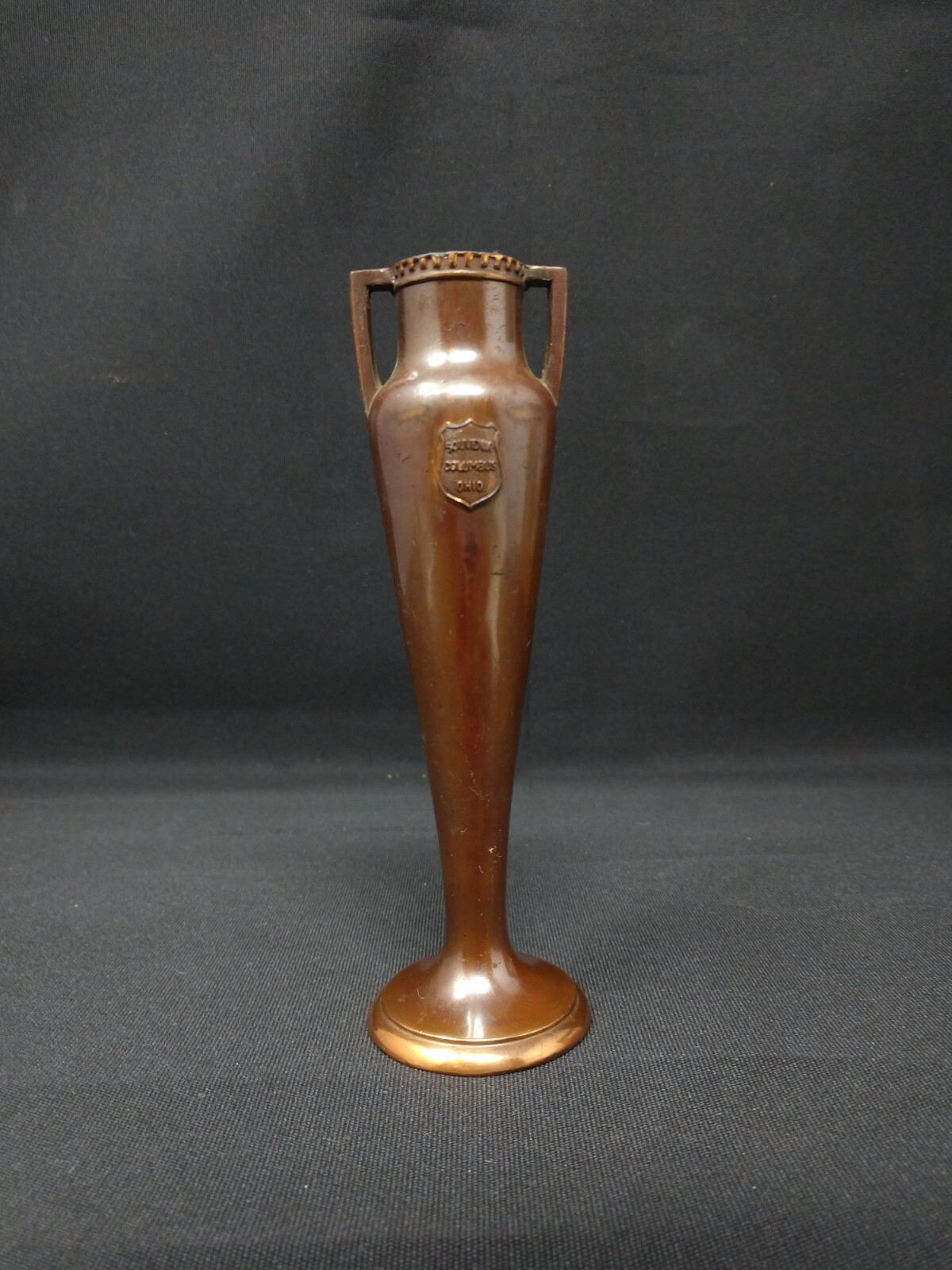 MISSION STYLE! 5¾" Copper Urn BUD VASE by Dodge Inc COLUMBUS Ohio ...