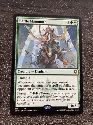 CARTE MAGIC MTG MYTHIQUE BATTLE MAMMOTH NEUF FR | eBay
