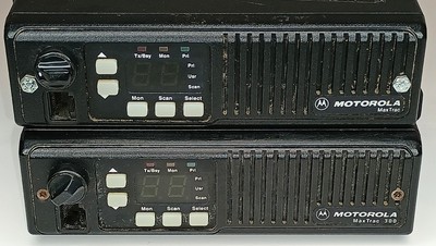 Motorola MaxTrac & Motorola 300 Radio untested Power On max trac | eBay