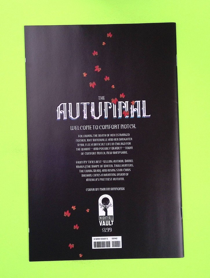 Autumnal #1d 2020 Vault Comics Variant High Grade Comic Book J91-189 | eBay