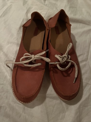 OluKai Leather Brown Loafers Size W 11 Tie String Moccasin Unisex | eBay