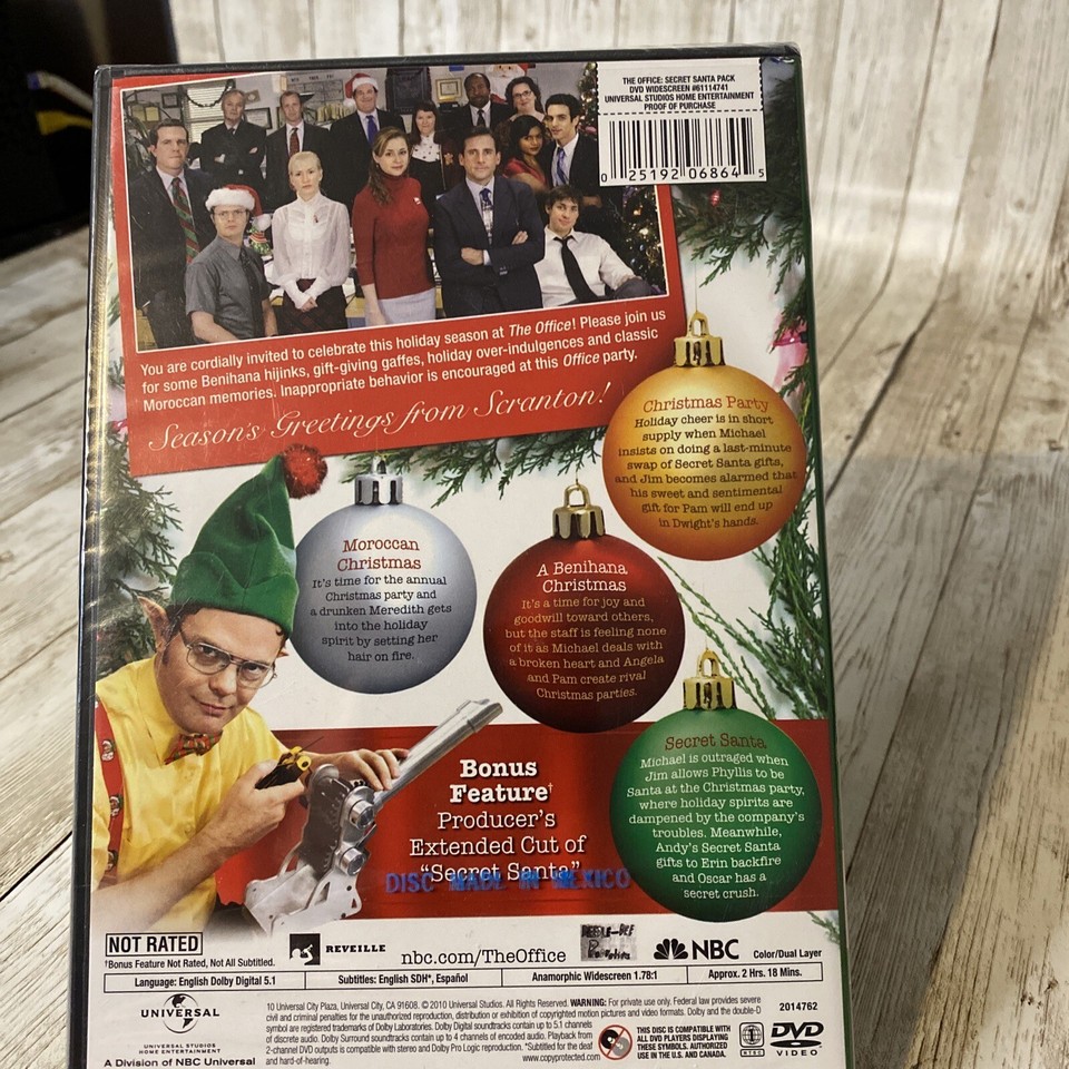The Office: Secret Santa Pack (DVD) New Factory Sealed 25192068645 | eBay