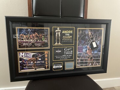 WWE Cesaro "Andre The Giant Memorial Battle Royal" Signed Commemorative ...