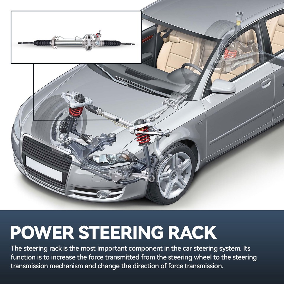 Power Steering Rack & Pinion For Chevrolet Silverado 1500 Crew Cab ...