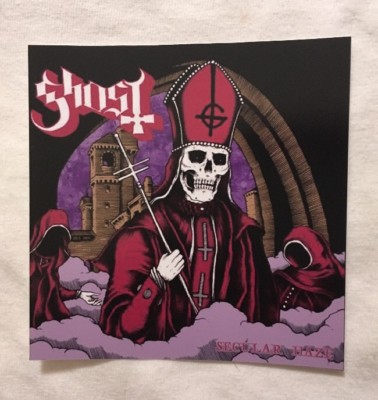 Ghost Band Sticker | eBay