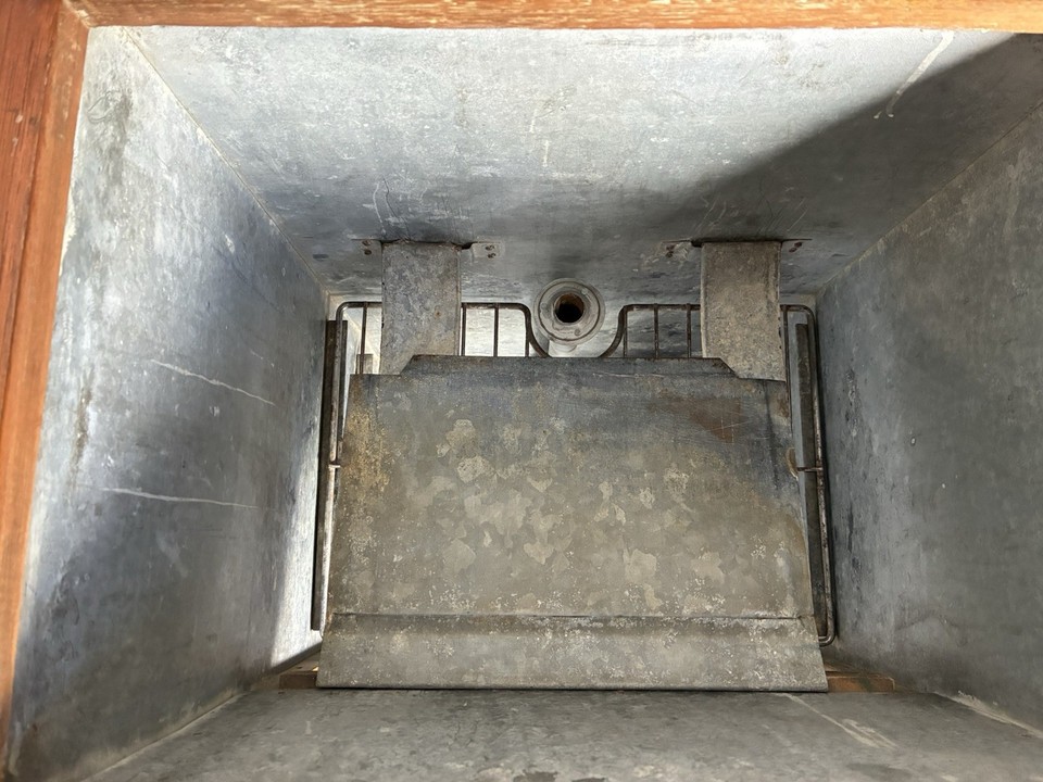 Antique Wooden Ice Box / Ice Chest With Original Fittings | eBay Australia