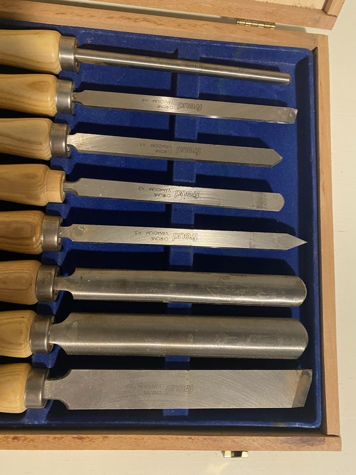 Freud Professional Woodworking Turning Tools Set TT-108 | eBay