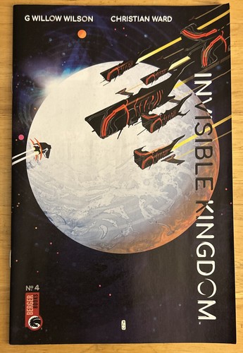 Invisible Kingdom Comic #4; G . Willow Wilson Story, Christian Ward ...