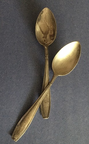 Art Nouveau OKA 90 German Silverware Collectible Spoons Teaspoons Lot ...