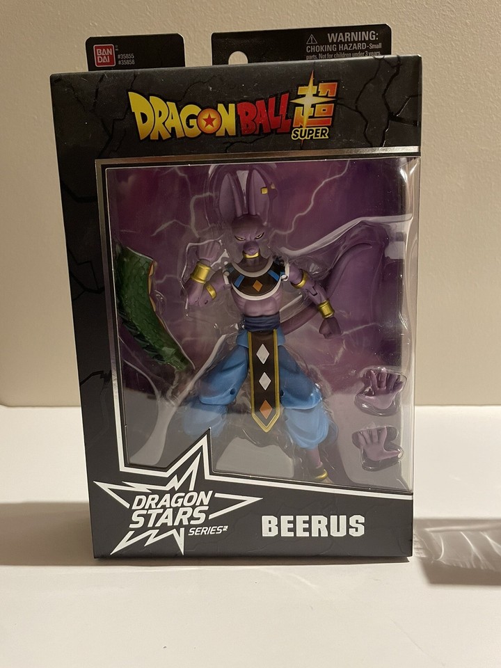 Dragon Ball Super Dragon Stars Beerus Action Figure (Series 1) Bandai ...