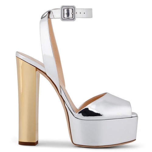 Women's Fashion Platform Open Toe High Chunky Block Heels Pumps ...