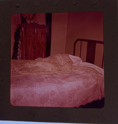 Vintage Photo Slide 1958 Funny Bedroom Scene Tennessee | eBay