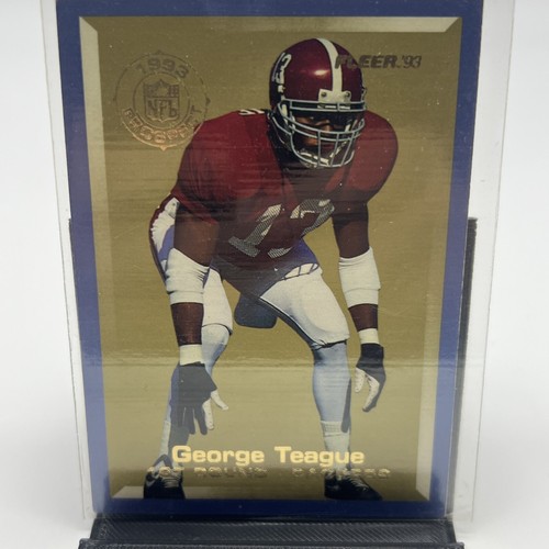 1993 Fleer Prospects George Teague #18 Rookie RC Green Bay Packers | eBay