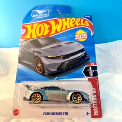 HOT WHEELS 2025 FORD MUSTANG GTD POLYMIMETIC GRAY 34/250 HYW19 NEW ...