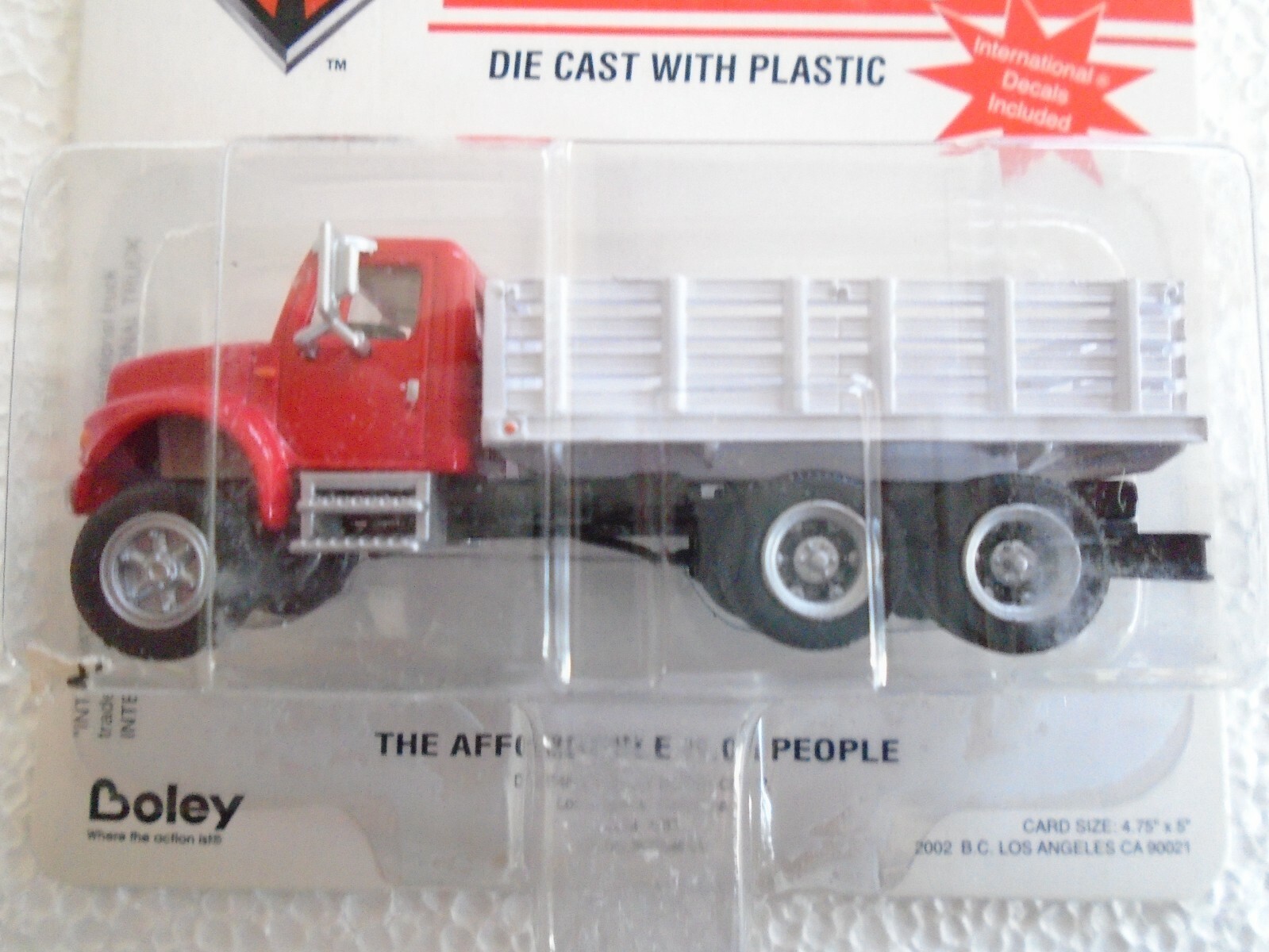 HO (1 87th) Scale Boley International Stake Bed Truck #4006 - for sale ...