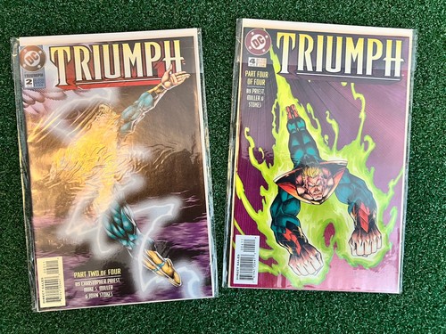 Triumph #1 2 3 4 DC 1995 Comic Book Set Mini Series Complete 1-4 | eBay