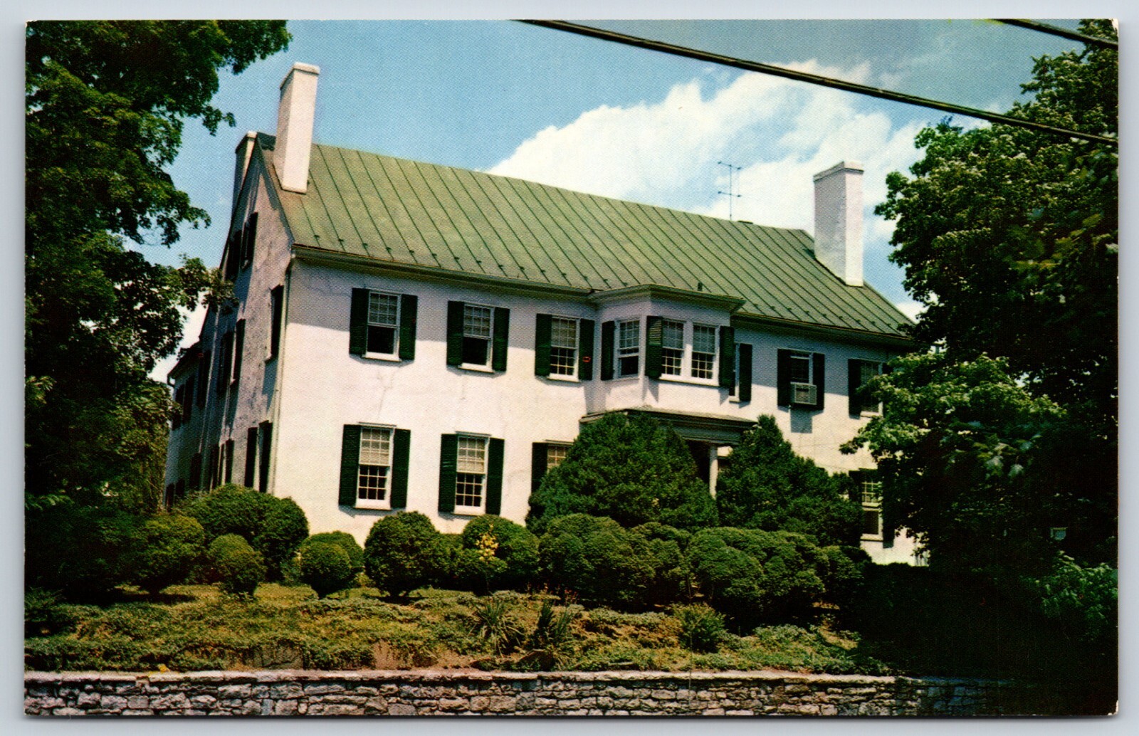 Postcard General Daniel Morgan's Home, Winchester, Virginia Unposted | eBay