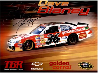 Dave Blaney Nascar Racing Driver Signed/Autographed 8x10 Photo 153920 ...