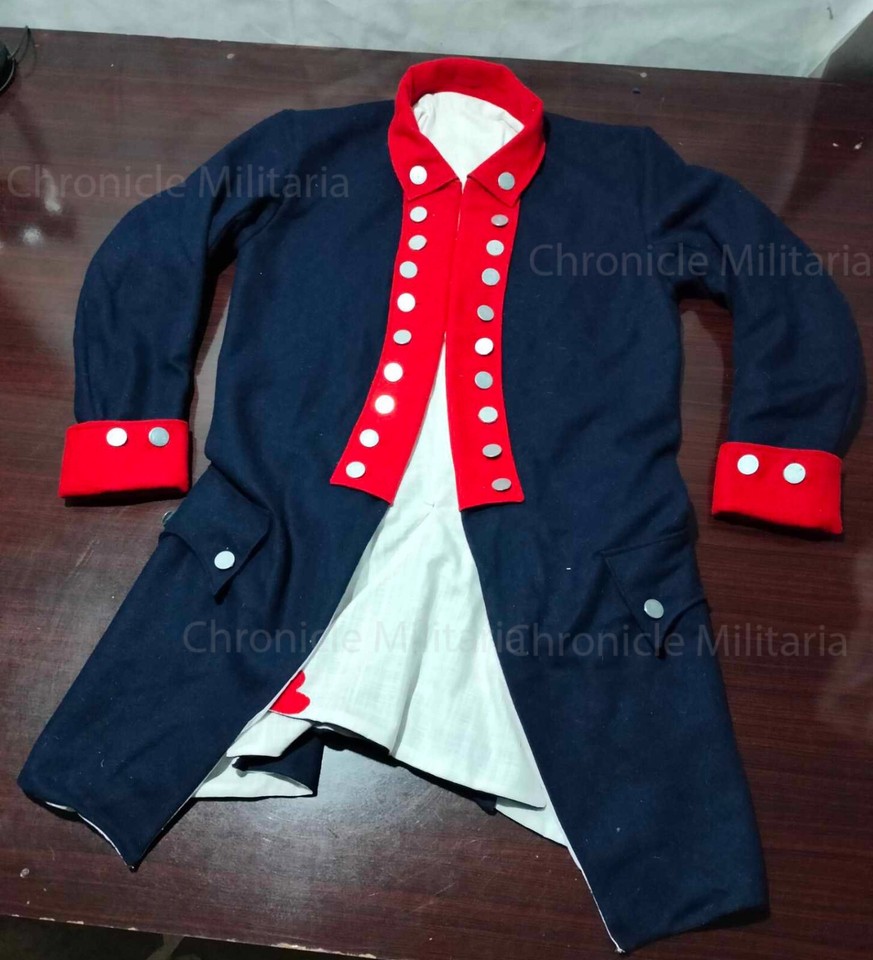 Continental regimental coat revolutionary war coat 18th century coat | eBay