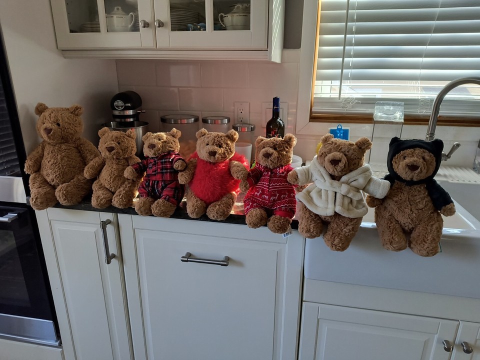 NEW Jellycat Bartholomew Bear Stuffed Animal Large 100% original | eBay