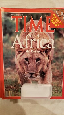 TIME Magazine - Africa: An Essay - February 23, 1987 | eBay