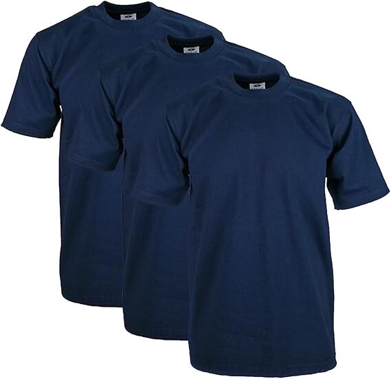 PRO CLUB SHORT SLEEVE HEAVY-WEIGHT T SHIRT (S-5XL) *3 PACK | eBay