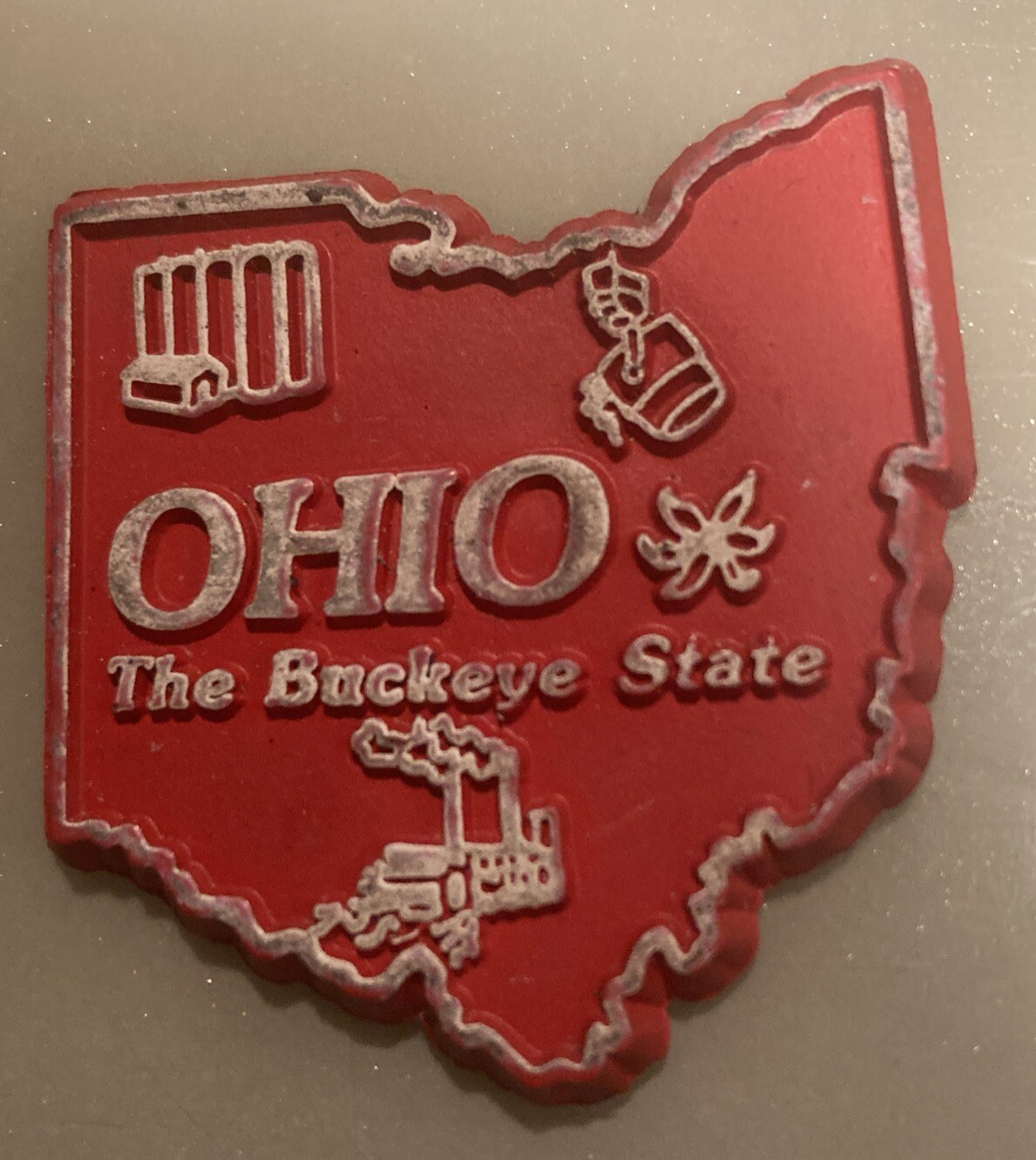 Ohio The Buckeye State Fridge Magnet | eBay