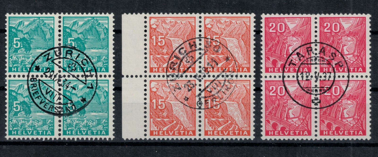 Schweiz MI 271, 273, 274 / Kat. 210.-- | eBay