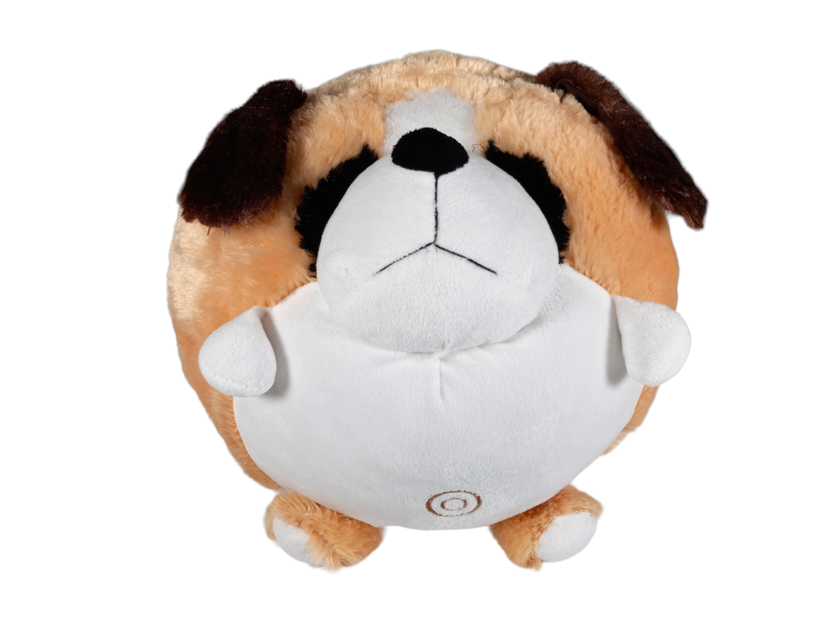 Adorable CalPlush Cal Plush Fat Round Puppy Dog Plush 12" Stuffed ...