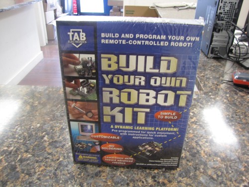 Vintage TAB ELECTRONICS Build Your Own Robot Kit - New Sealed Box ...