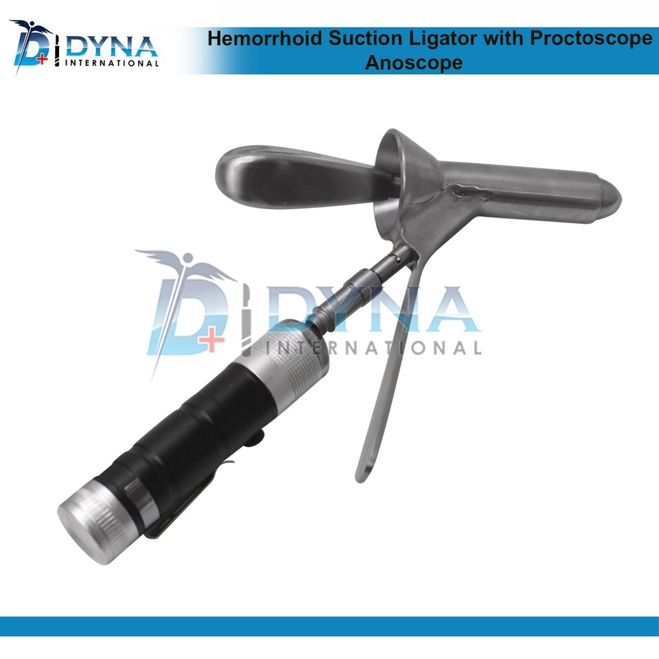 Hemorrhoid Suction Ligator with Proctoscope Anoscope Best Surgical ...