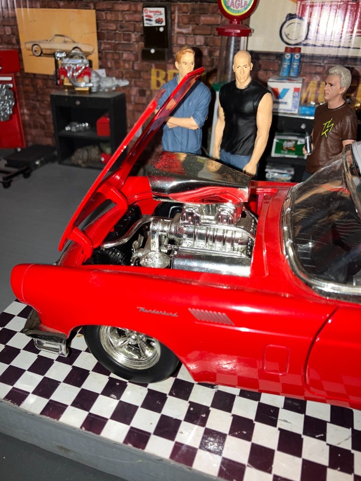 '57 FORD THUNDERBIRD T-BIRD PRO STOCK,STREET MOD DRAGSTER RACING HOT ...