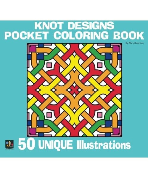 Knot Designs Pocket Coloring Book: 50 Unique Illustrations, Mary ...