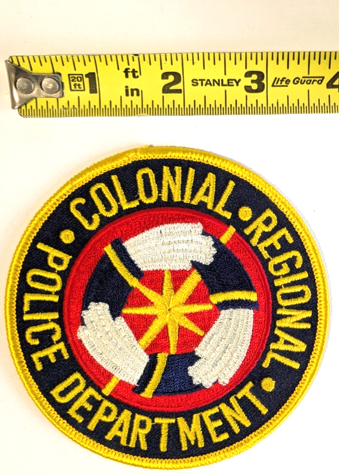 Colonial Regional Pennsylvania PA Police Patch | eBay