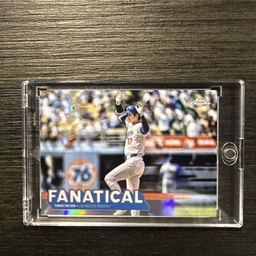 2025 Topps Chrome Fanatical SSP Los Angeles Dodgers Case Hit Shohei ...