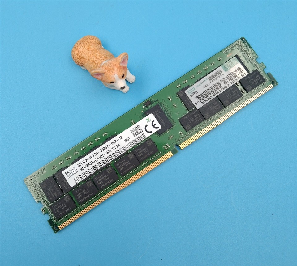 HMA84GR7CJR4N-WM HYYNIX 32GB 2Rx4 PC4-2933Y ( 1x32GB)23400 DDR4 1.2V ...