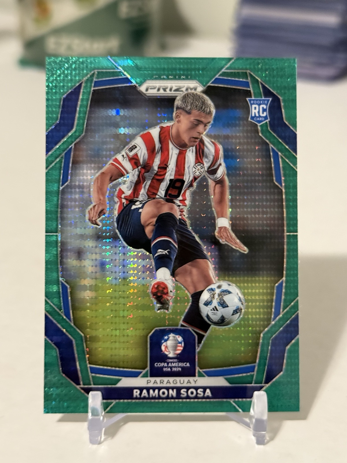 Ramon Sosa 2024 Prizm Copa America #78 Green Pulsar /5 Price Guide ...